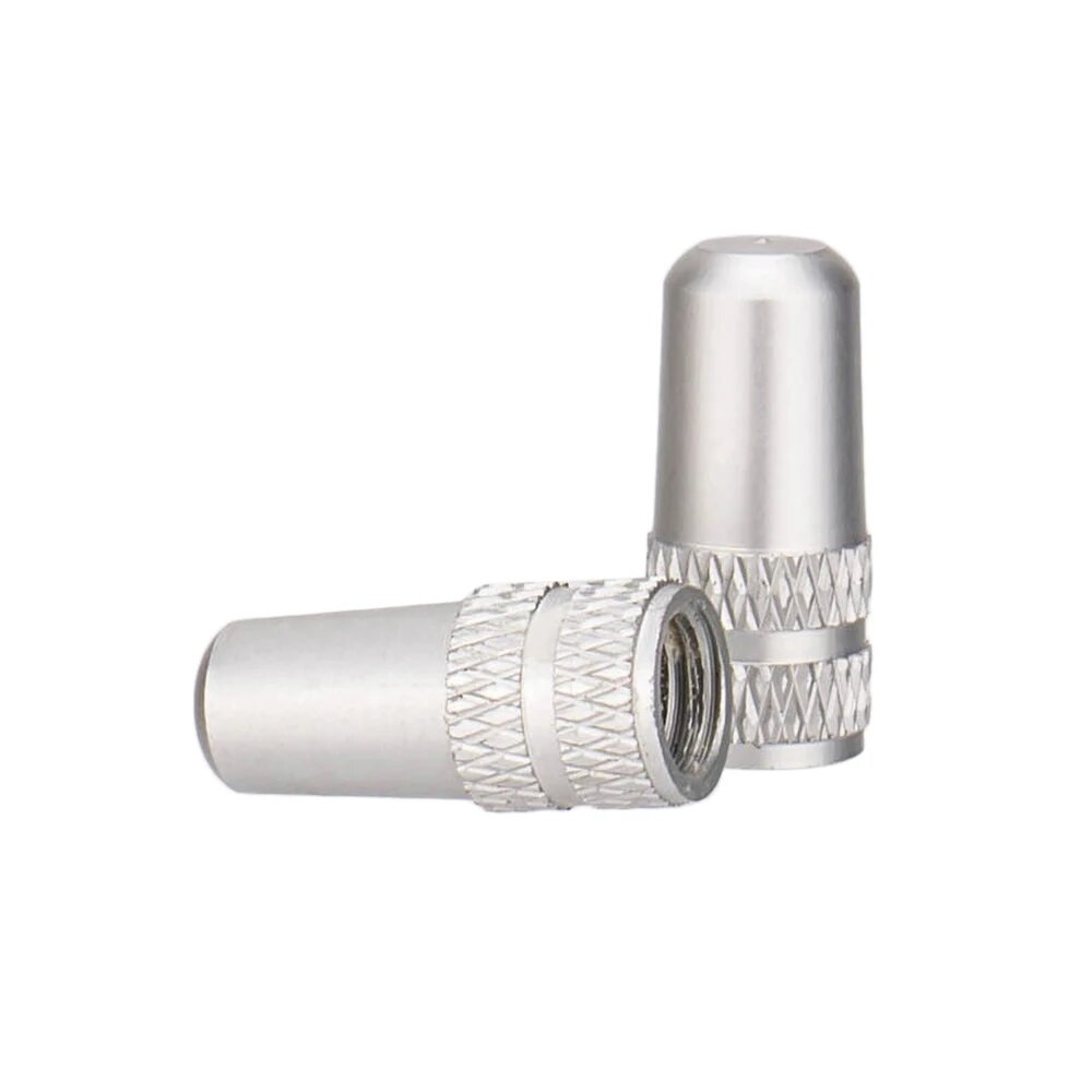 ZTTO Велосипедные колпачки для клапанов Presta MTB Шоссейный велосипед Французская шина 2pcs Silver