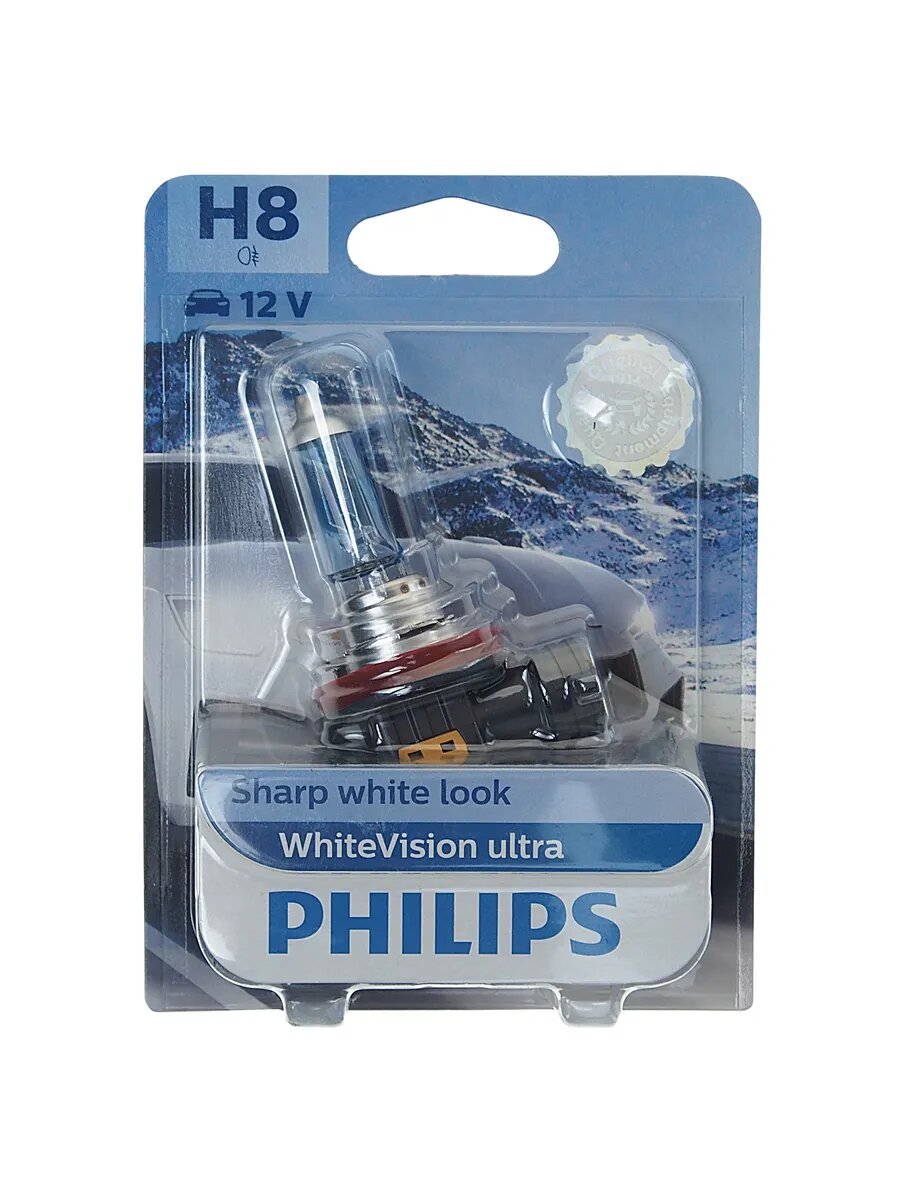 Лампа автомобильная H8 35 PGJ19-1 WeVision ultra 3800K 12V