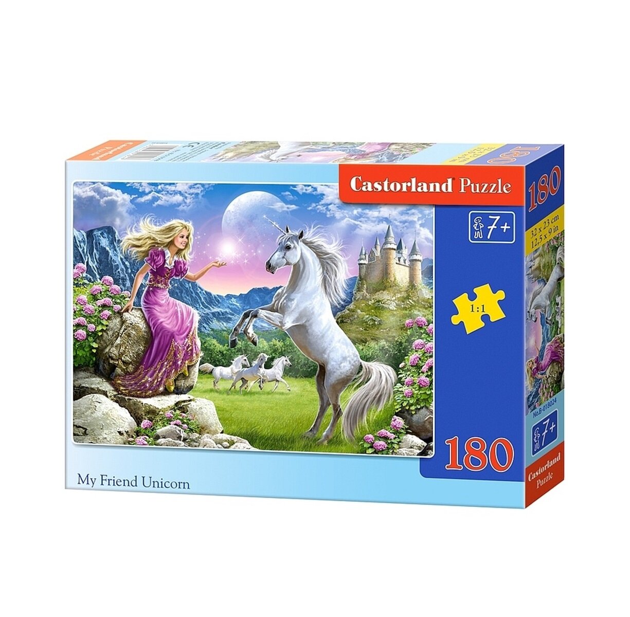 Пазл Castorland Единороги, 180 эл. 8024/B1-018024