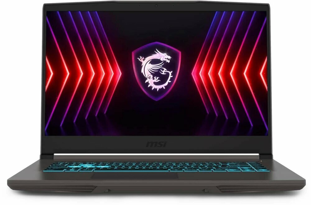 Ноутбук MSI Thin 15 B13VE-2649XRU 15.6" , Intel Core i5-13420H, 8Гб DDR4, 512Гб SSD, RTX 2050 4Гб, Без ОС, серый
