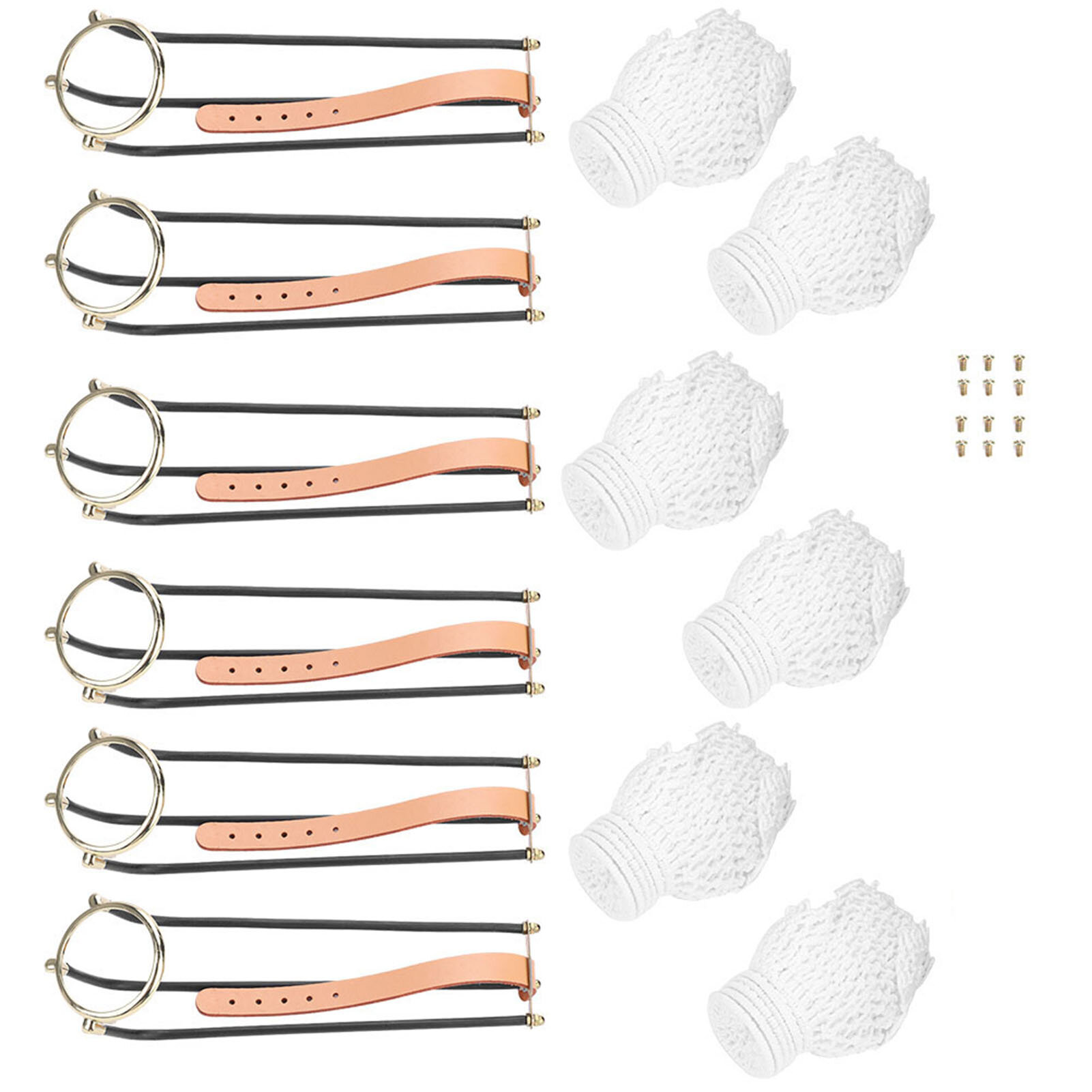 Комплект из 6 сменных аксессуаров для бильярдного стола Solid Empire, простая установка