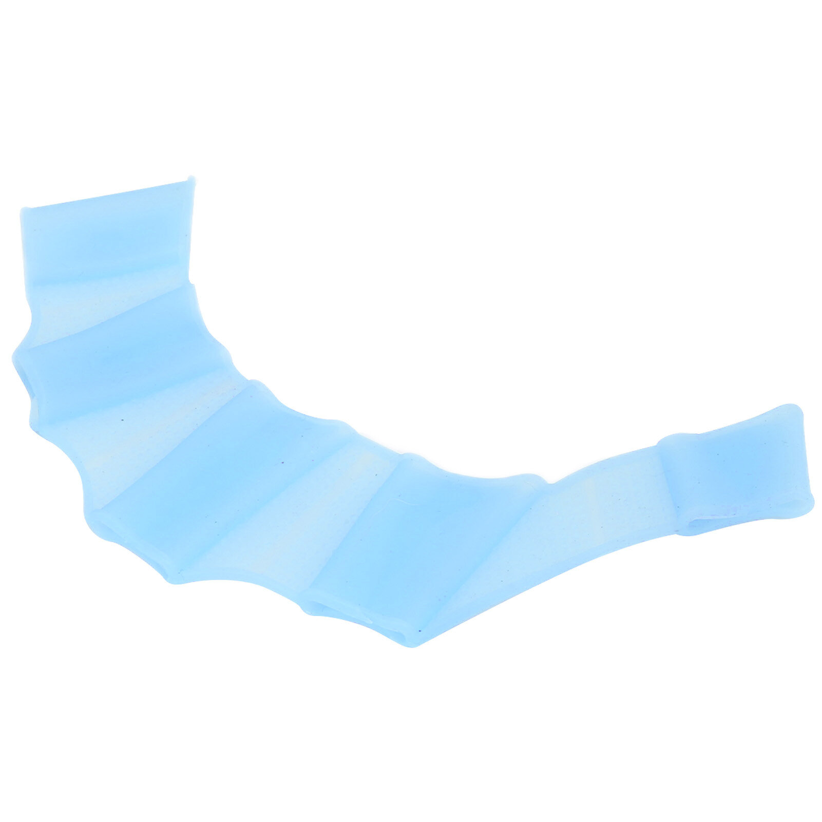 Пара наручников для плавания, ласты, силиконовые перчатки для плавания на пальцах, перепончатые перчатки для плавания на ладонях, синий цвет L