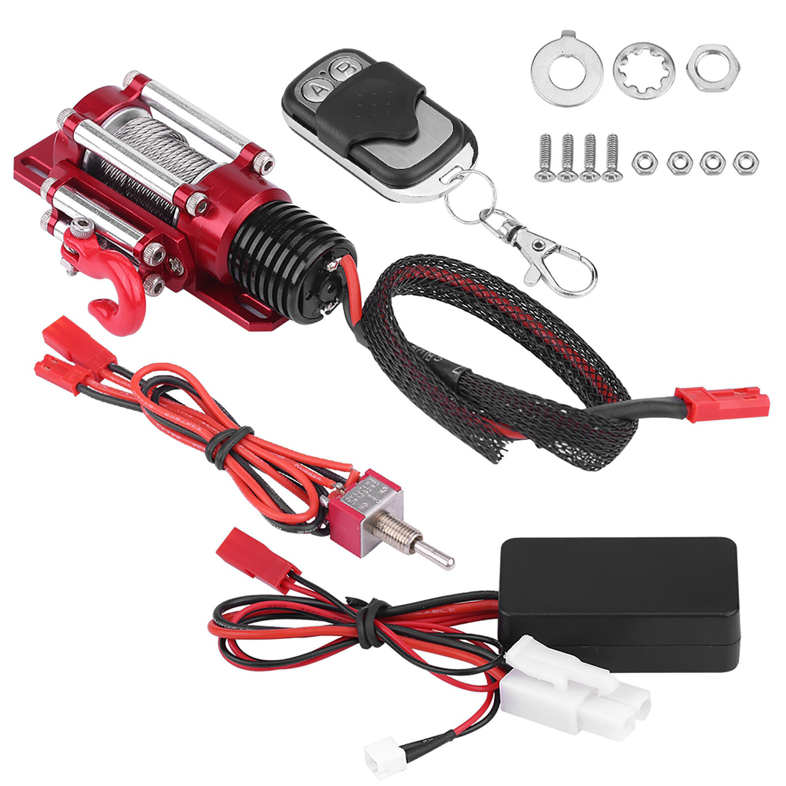 Электрическая лебедка Y893, для радиоуправляемых машин, для Traxxas HSP Redcat Tamiya Axial SCX10 D90 HPI