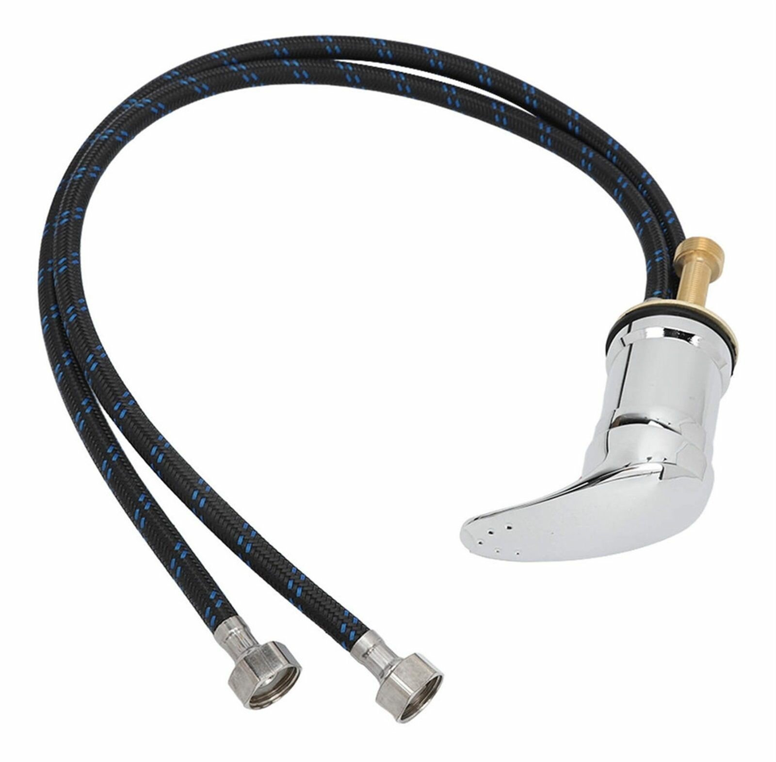 Смеситель для раковины Salon Profes, металлический, глянцевый, горизонтальный, рычажный