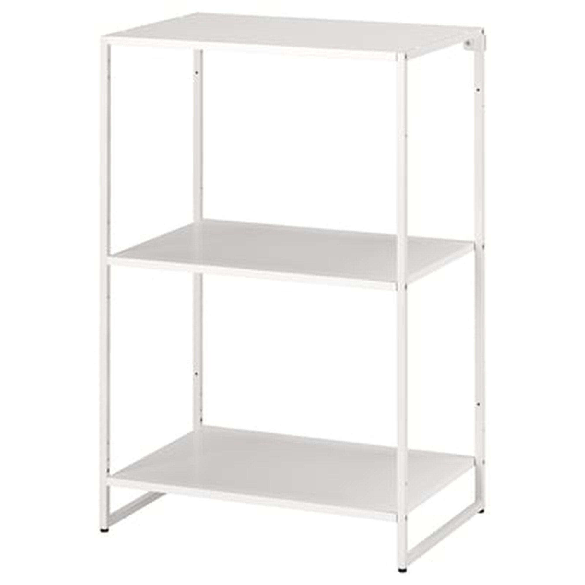 Полка IKEA JOSTEIN для помещений/улицы/белый металл, 61x40x90 см, 194.369.31