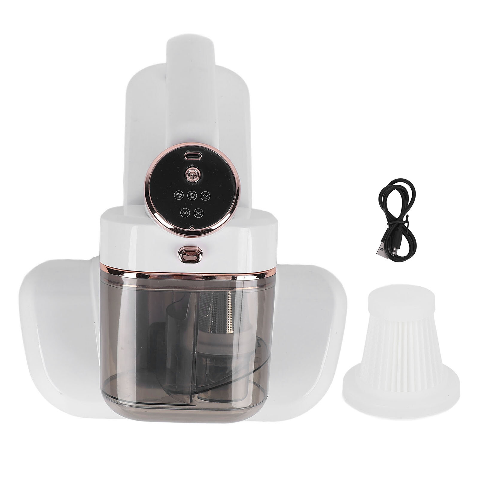 Очистка пылесоса кровати 10000pa Сильное всасывание 253,7 нм в глубине очистки портативные матрасы с 400 мл пылевой байны для подушек листы диван плюшевые игрушки