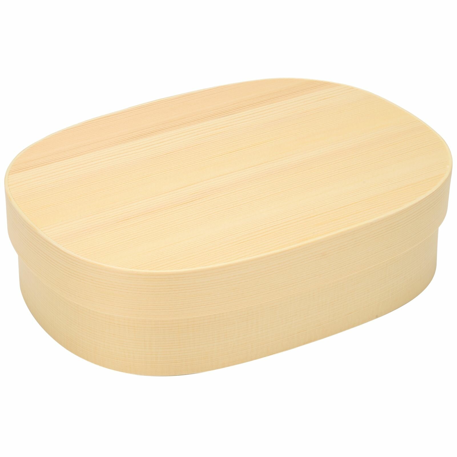 Ланч-бокс портативный однослойный деревянный контейнер для суши в японском стиле, посуда