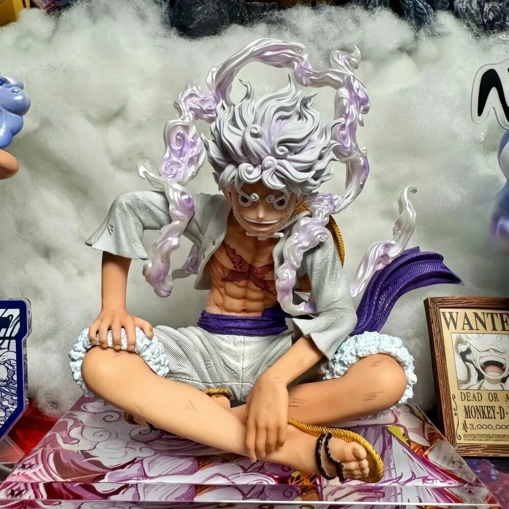Статуэтка "Ника Луффи", эксклюзивная, с эффектом дыма, PVC, 15 см