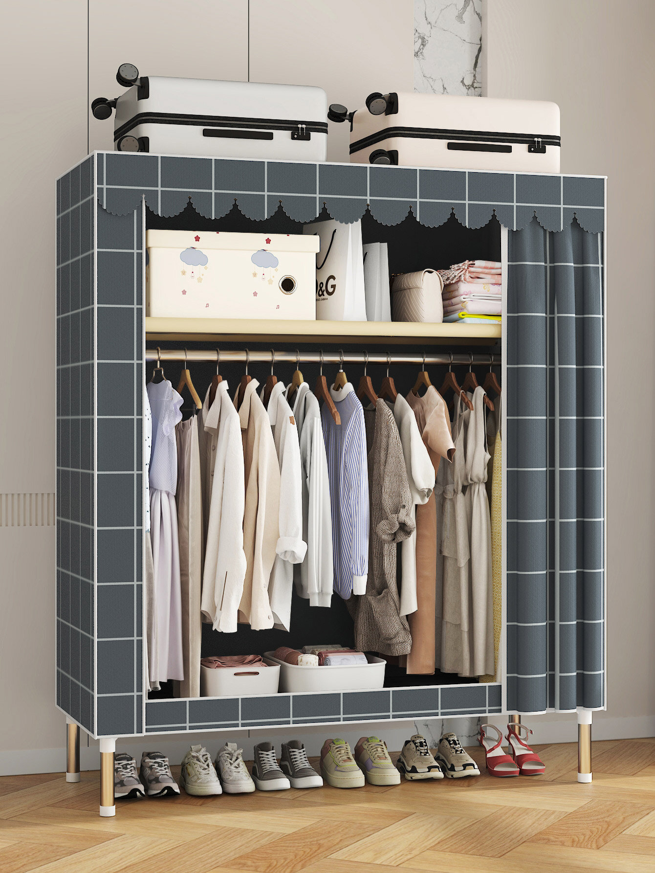 Шкаф складной 80х45х170 см