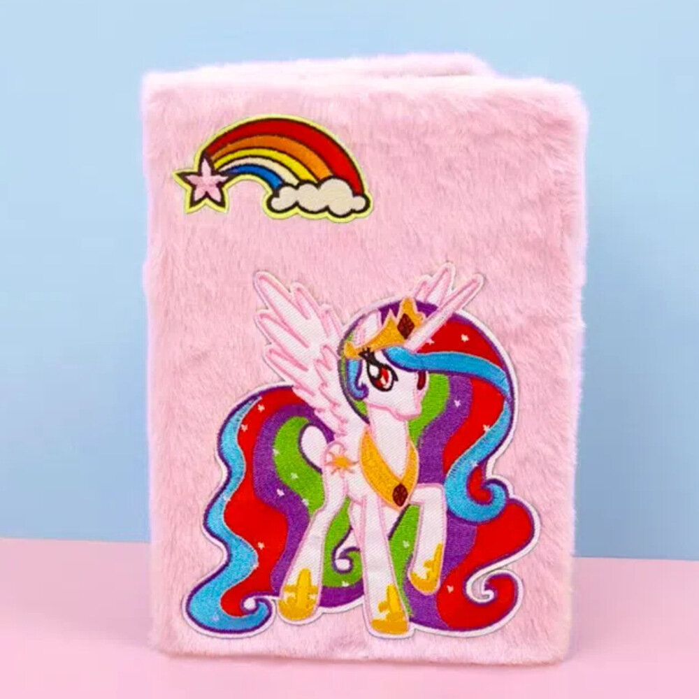 Записная книжка Polaroid Universe Princess, с плюшевым мультяшным дизайном, розовая