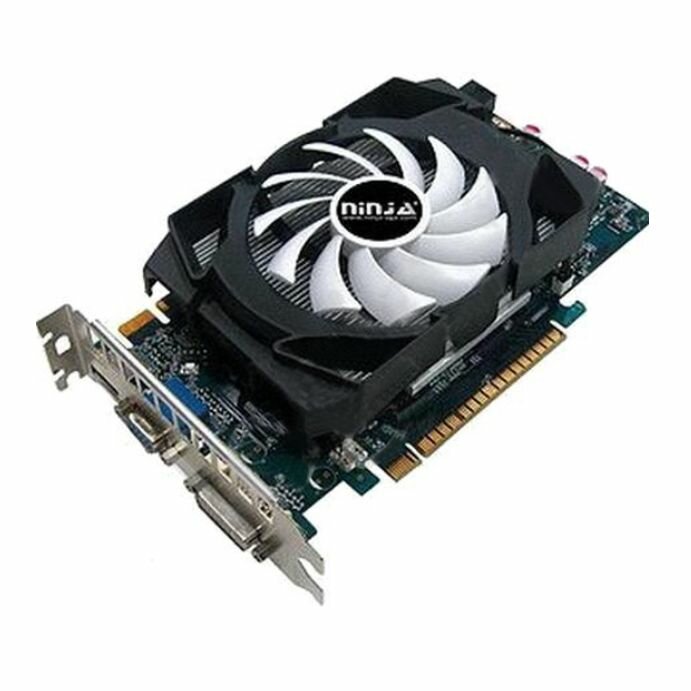 Видеокарта SINOTEX GeForce GTX750 4096Mb Ninja (NH75NP045F) - PCI Express 3.0/3.1 x16, 4 ГБ, GDDR5, 128 бит, DVI, HDMI, VGA (D-Sub), GPU 1072 МГц