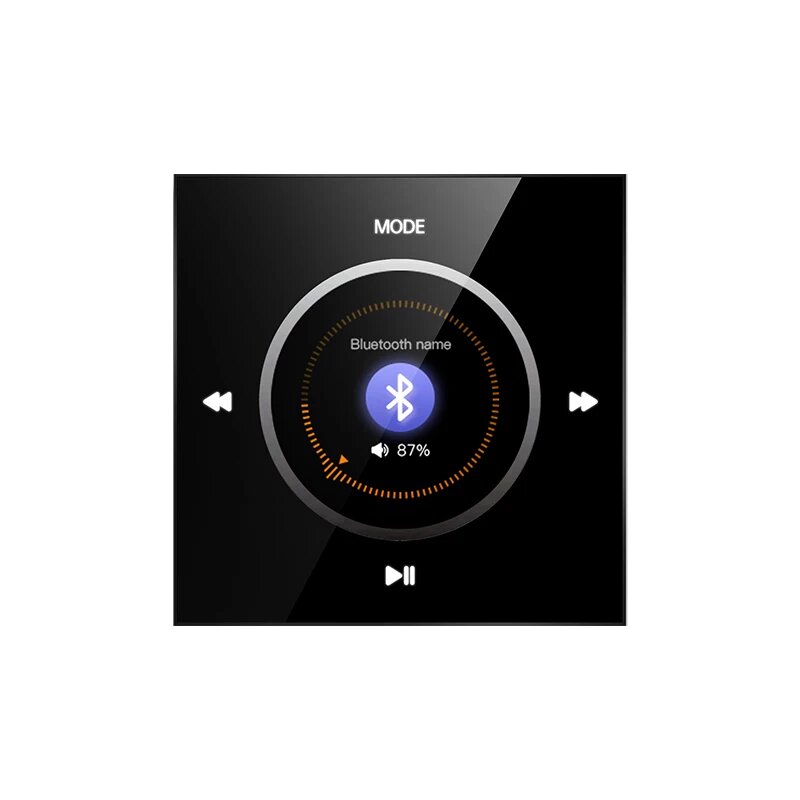 Домашний фон, музыкальный плеер, система аудио в стене, усилитель мощности, Bluetooth TF, USB, FM-радио, AUX-управления, панельные потолочные колонки, Black 2X25W