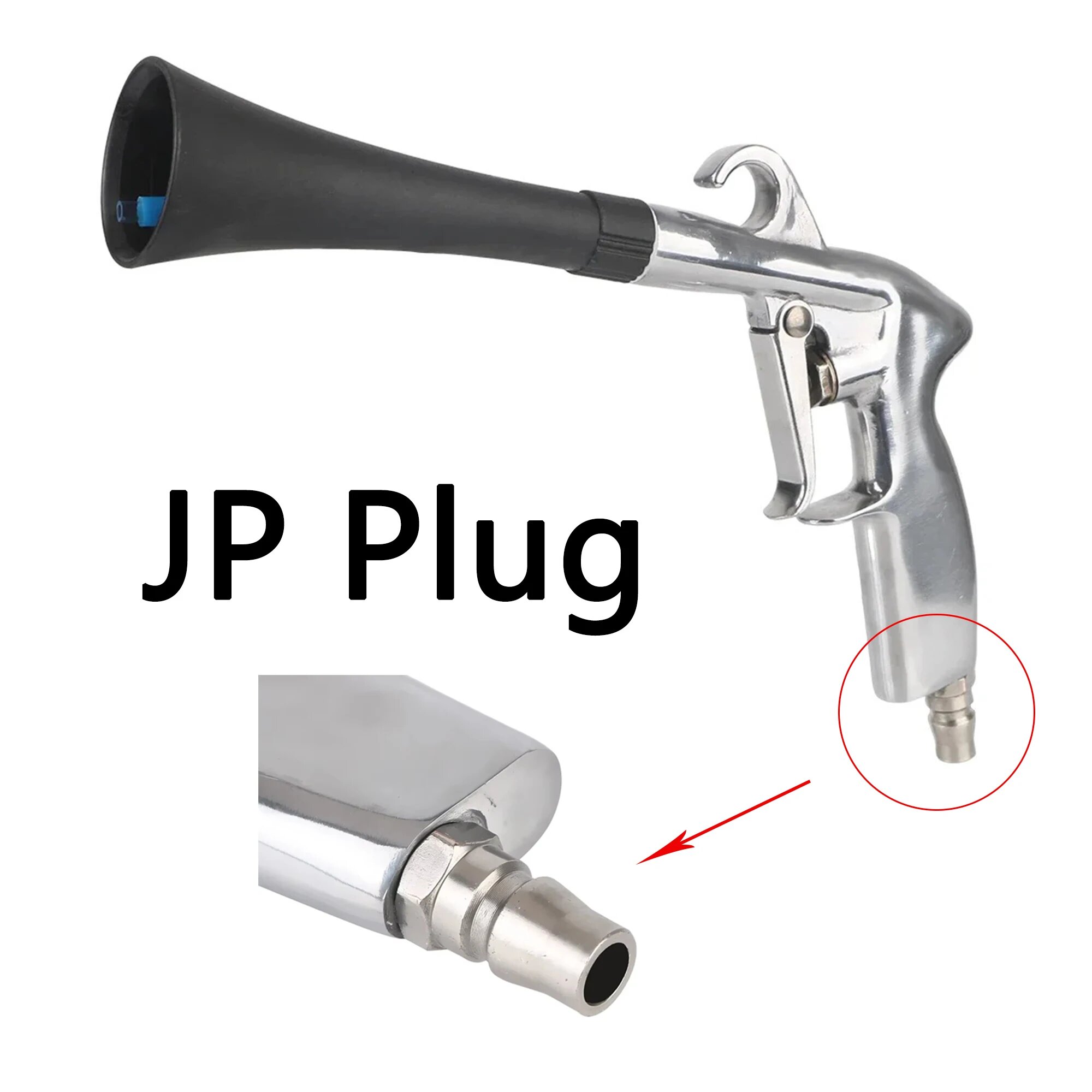 Tornador Air Blow Пистолет высокого давления Пистолет для мойки автомобиля Выдув пыли Сухая чистка Инструменты для чистки салона 0,4–10 МПа, JP Plug