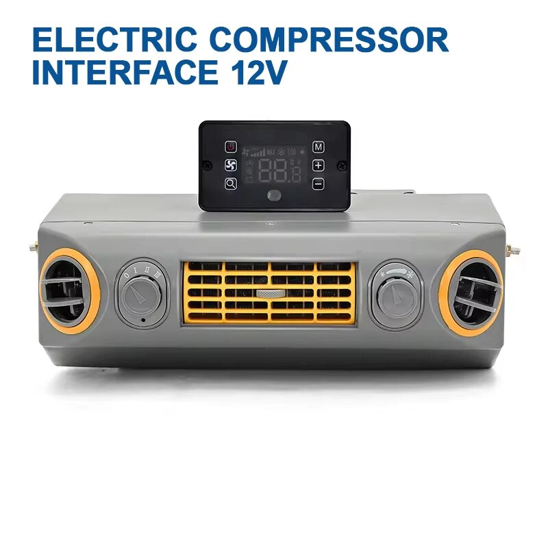 Для грузовиков, винтажных автомобилей, фургонов, универсальный автомобильный кондиционер, 12 В, 24 В, испаритель кондиционера, сборное устройство, 12volt remote