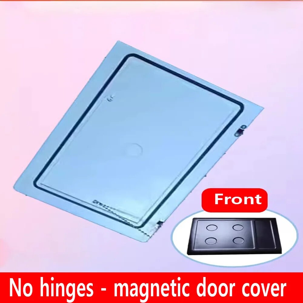 Подходит для автомобильного холодильника Alpicool, оригинальная дверная крышка C20 C15 C25c30 C40 C50 C75, верхняя крышка, запасные части с магнитной присоской, C50- No hinges