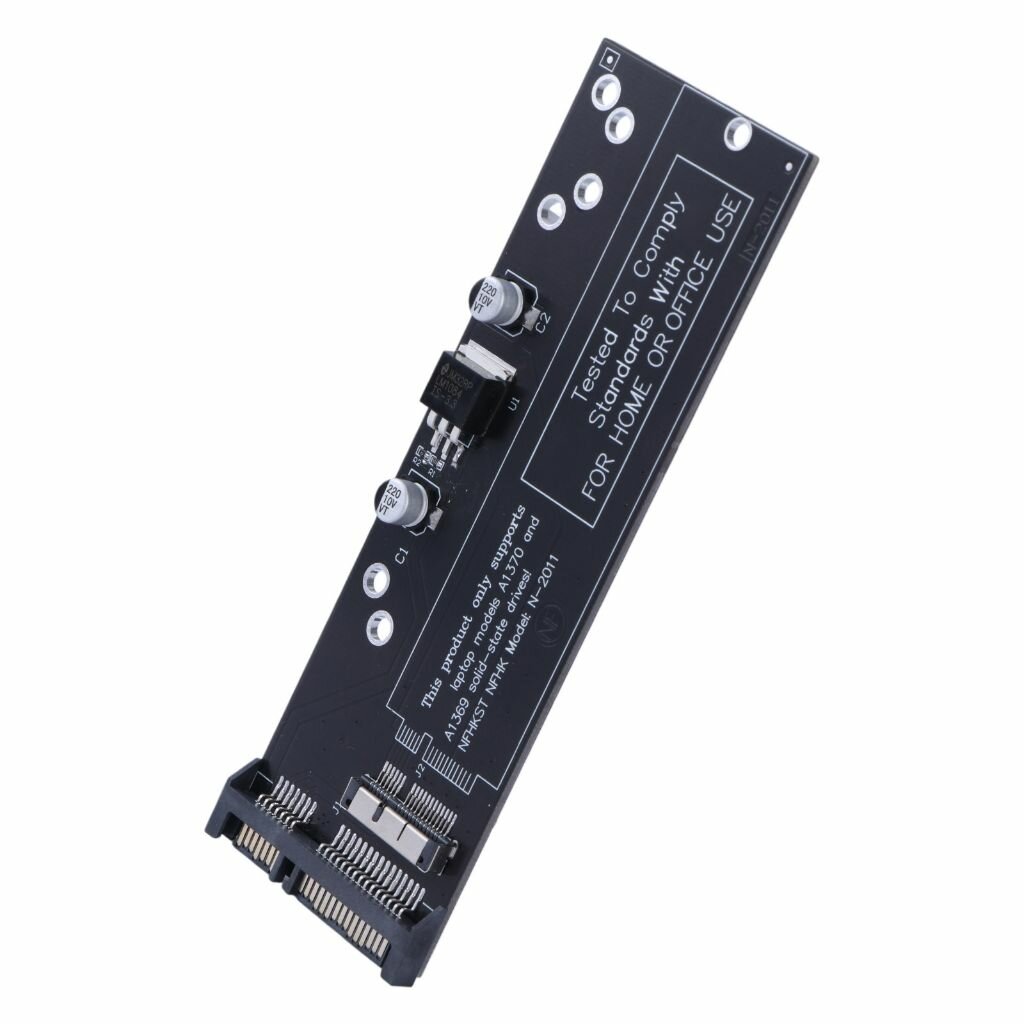 Карта-адаптер SSD на SATA для конвертера Air A1370 A1369 MC965 2010 2011