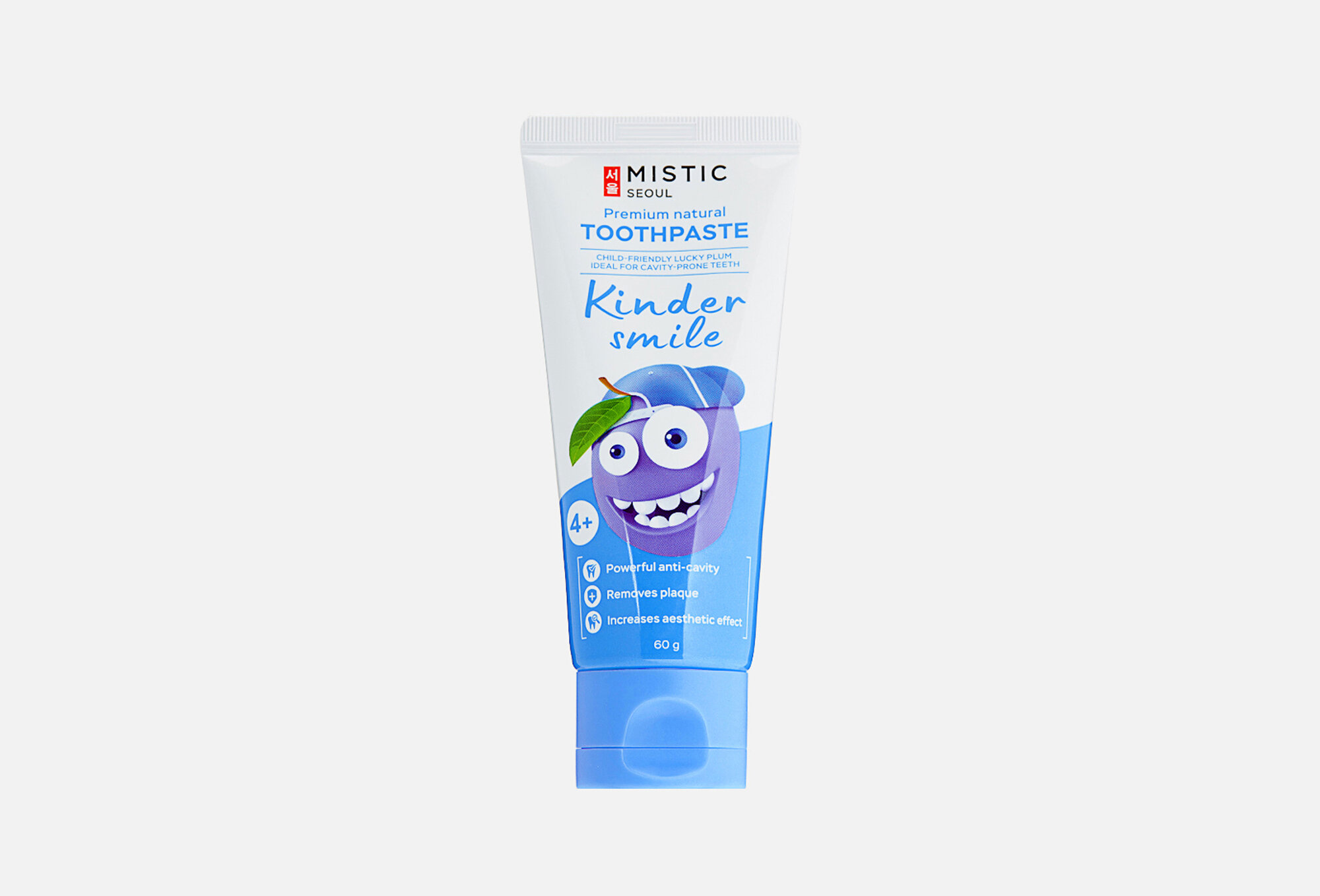 Детская зубная паста MISTIC Kinder smile lucky plum 60 г