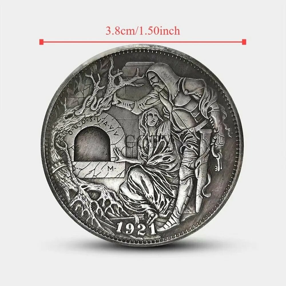Ретро - коллекция Древние рыцари Бродяги Монеты Моргана1921