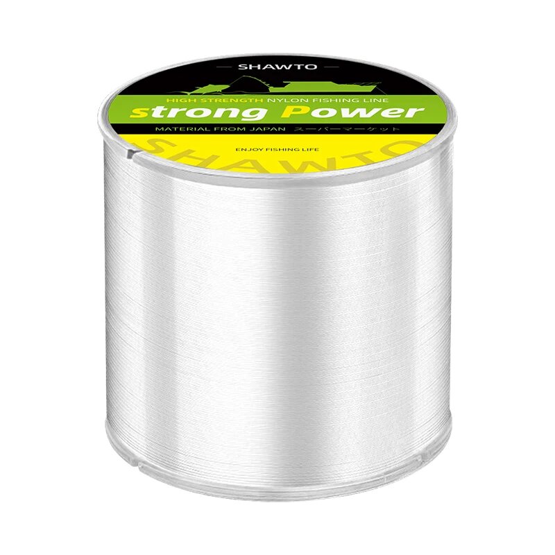Леска рыболовная Shawto 500м, 0.12mm, 3LB, White