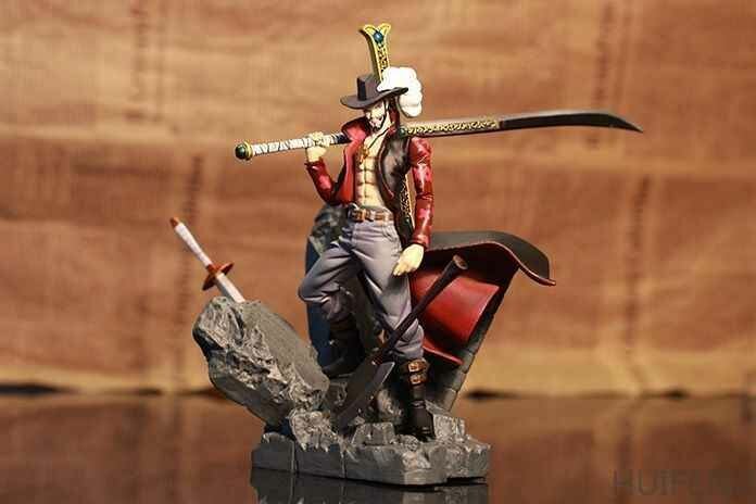 Аниме фигурка One Piece / Большой куш, Dracule Mihawk/ Дракула Михаук, 15см