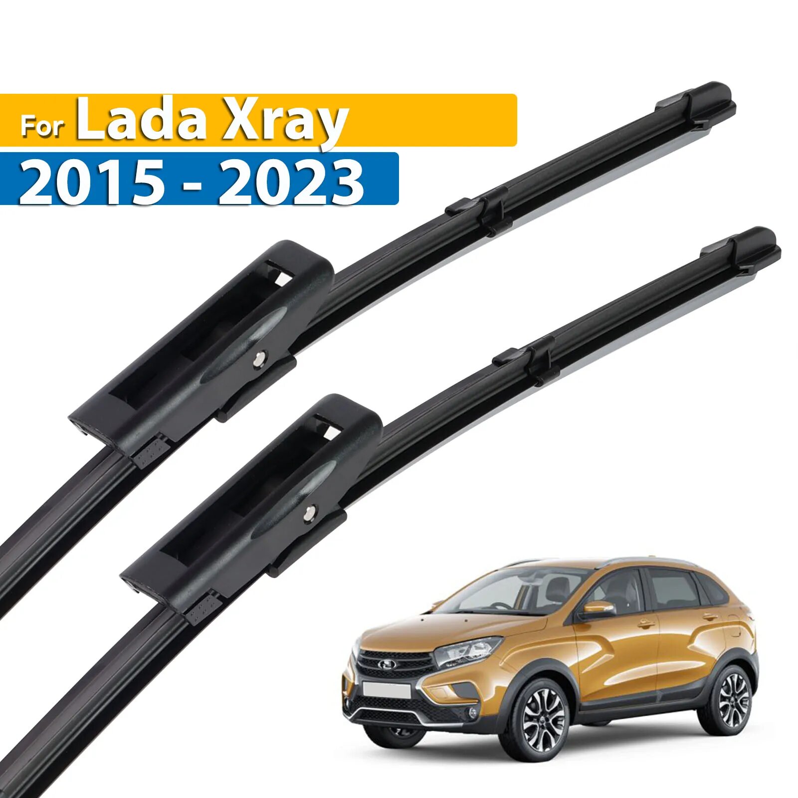Щетки стеклоочистителя Erick's LHD для Lada Xray X-ray Лада Х Рей 2015-2023, стеклоочистители для лобового стекла, 26 + 14 дюймов