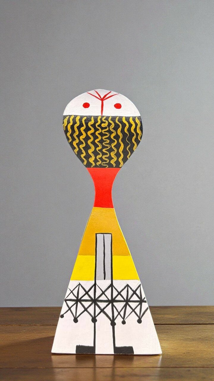 Деревянная фигурка "Золотая Борода" с росписью, ручной работы.