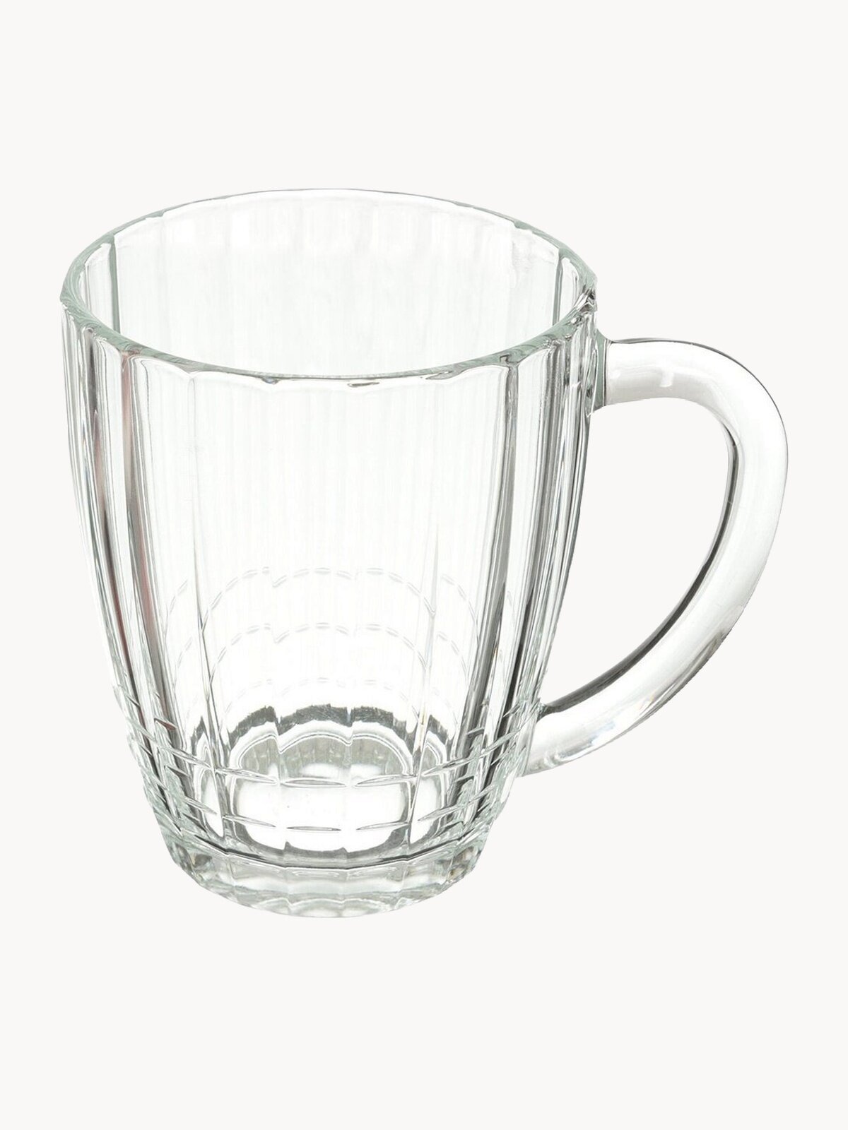 Кружка для пива стеклянная 500 мл, граненая ОСЗ "Ностальгия" 20 граней, ГОСТ