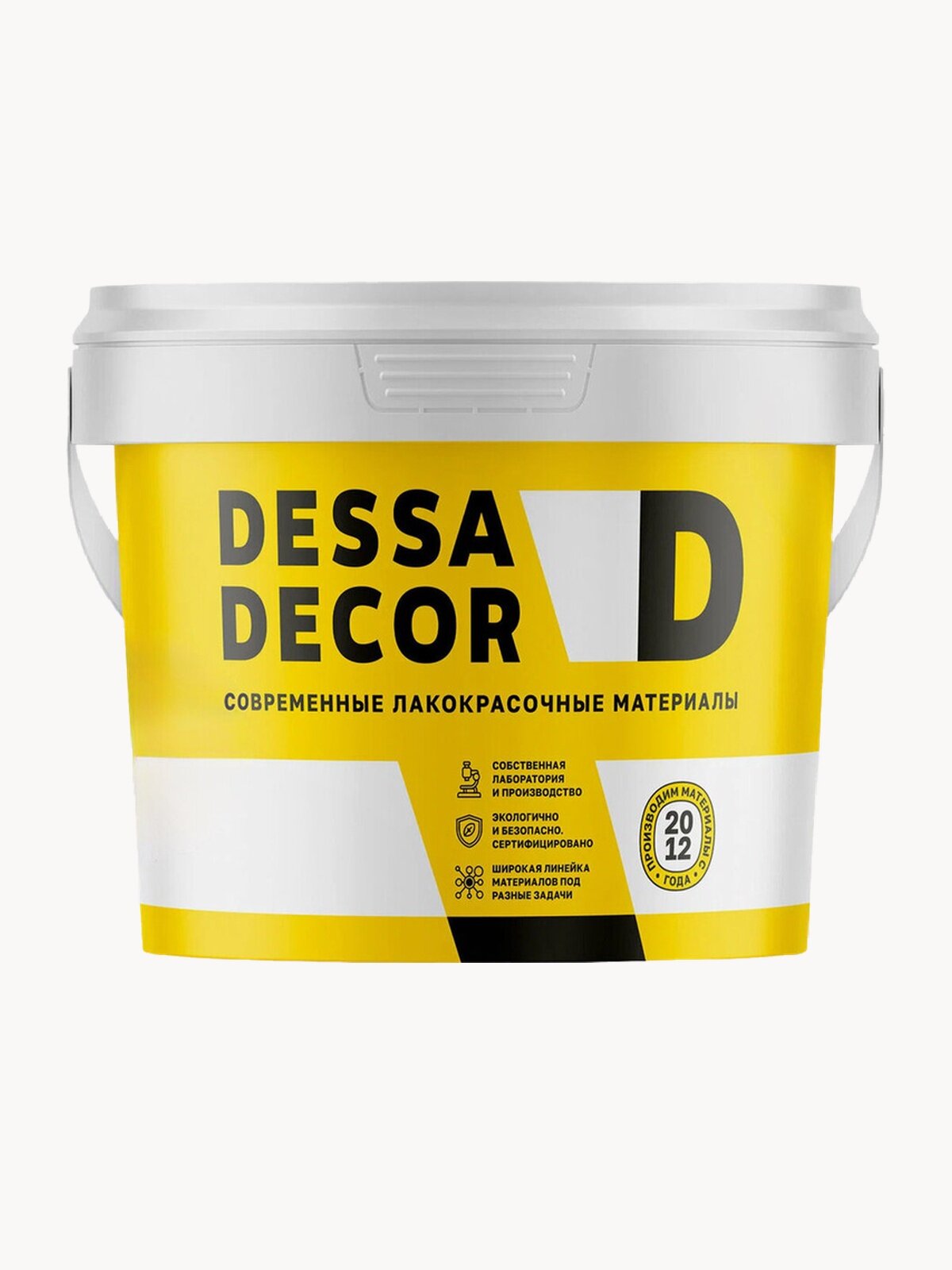 Декоративная штукатурка для стен DESSA DECOR Фактурная 7 кг, универсальная для декоративной отделки