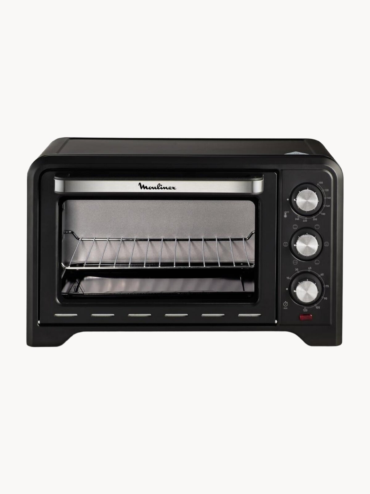 Мини печь Moulinex Optimo OX444832 черный, 1380 Вт