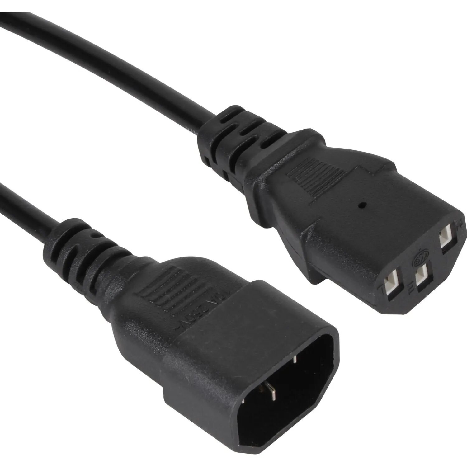 Кабель монитор - комп 1.8 м 220V (UPS -> устр) 3Gx0.5mm, iOpen ACE001-1.8M