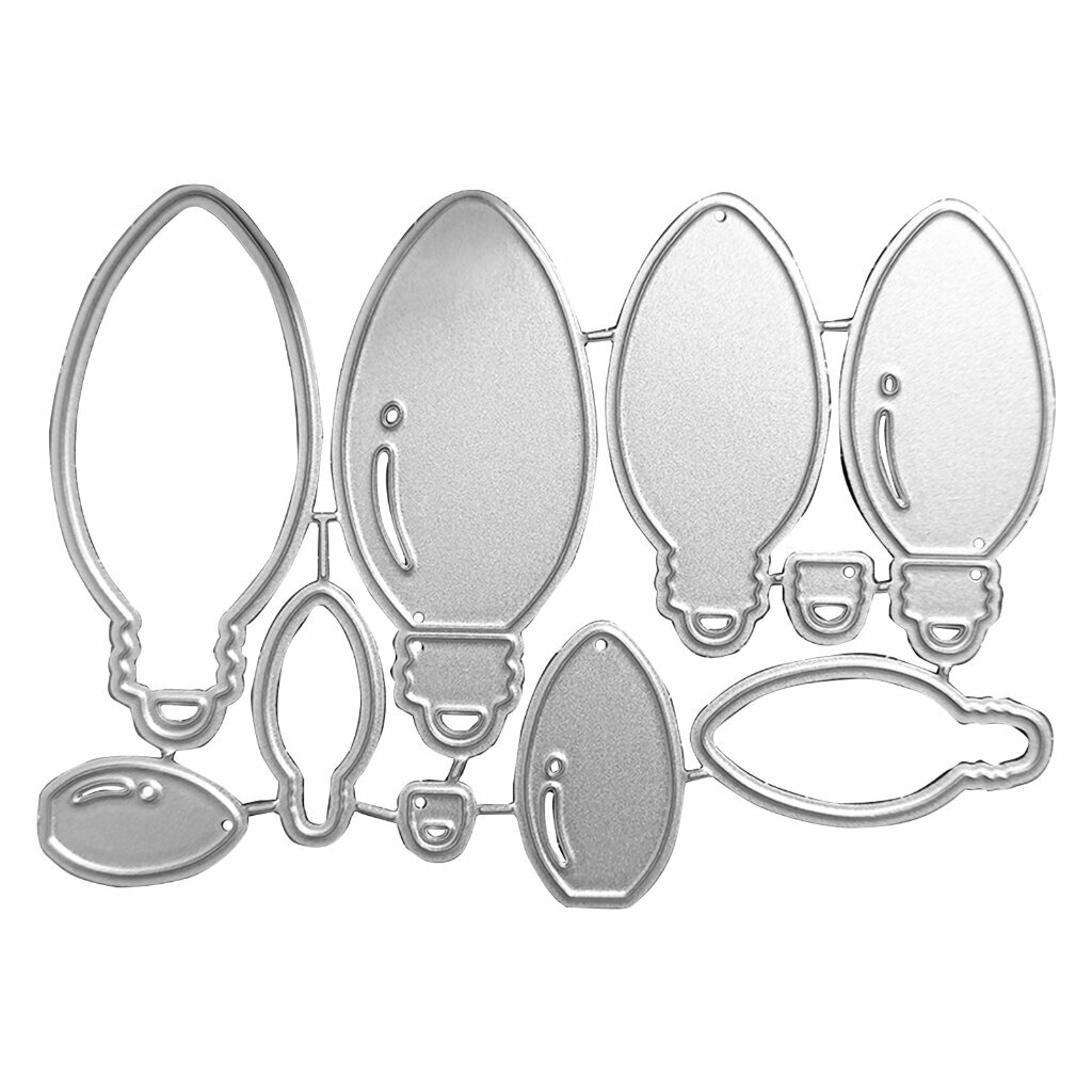 Christmas Balloon Metal Cutting Dies Card Embossing DIY Photo Album Template