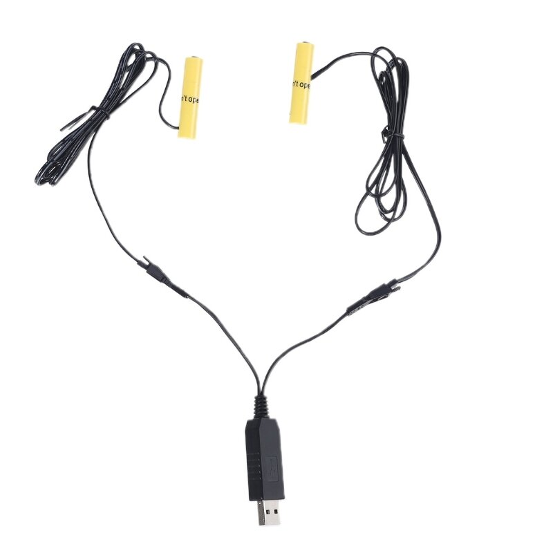 USB-адаптер для замены батареек AAA