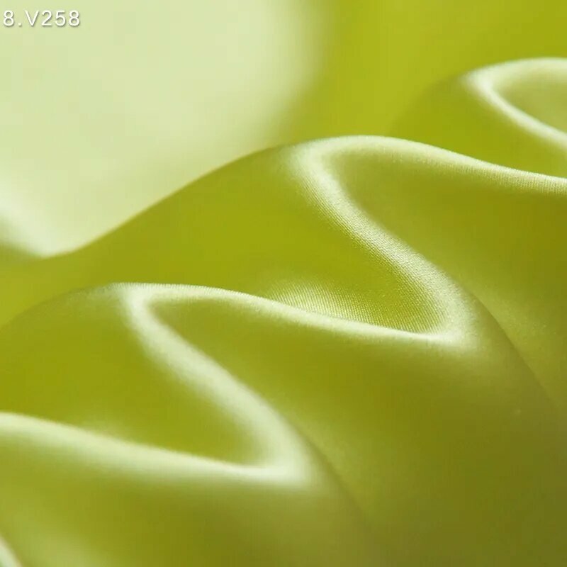 Атласная ткань из 100% чистого китайского шелка, 100 см*114 см, качество шелковицы, изумрудно-зеленый цвет для свадебных платьев