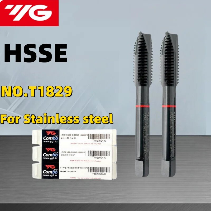 Метчик VAYNE YG HSSE INOX JIS M2-M18, M4X0.7
