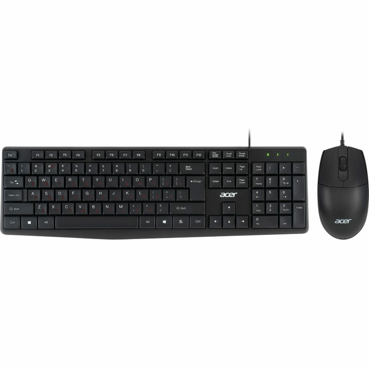 Набор клавиатура+мышь Acer OMW141, черный (ZL. MCEEE.01M), 20 уп.
