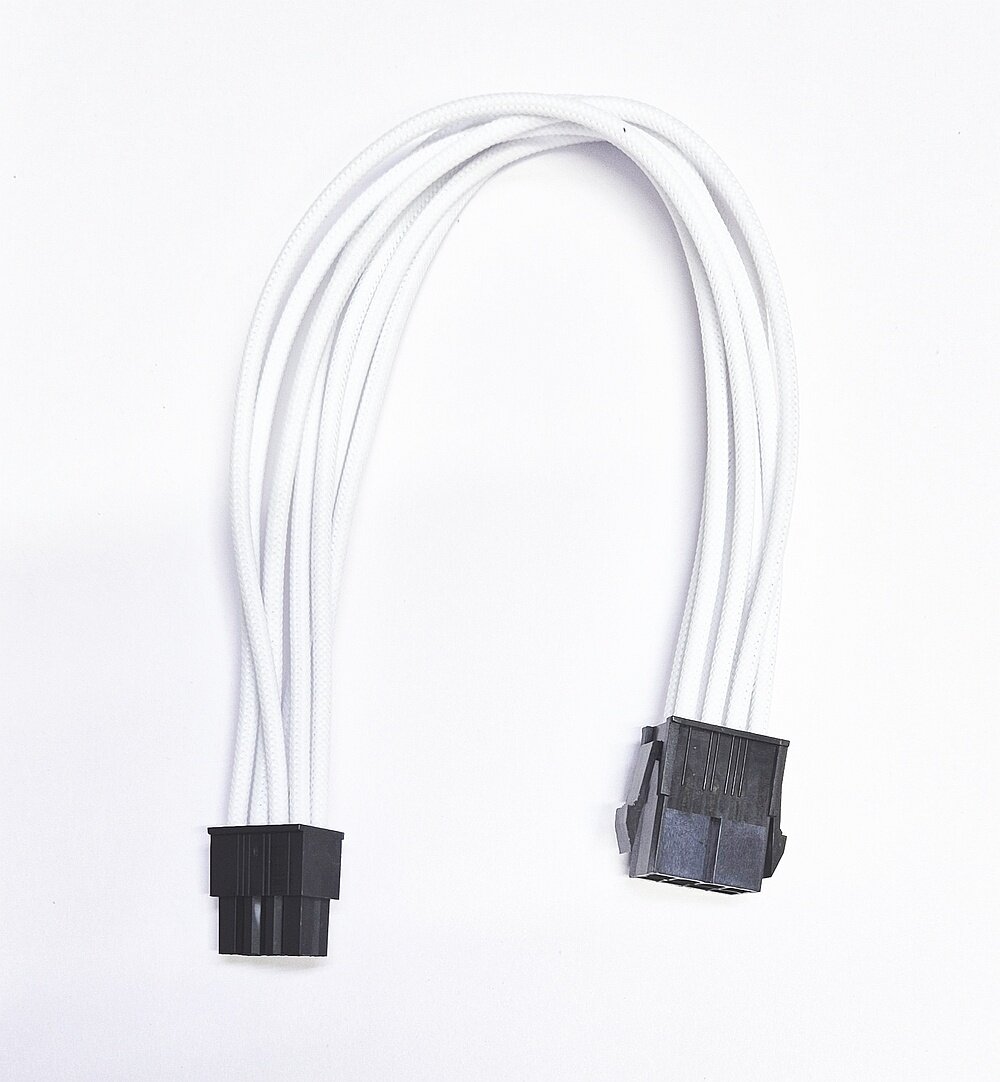 Удлинитель GELID Solutions (CA-8P-02) 8-pin EPS (CPU) кабеля питания для материнской платы , 30см,  белый