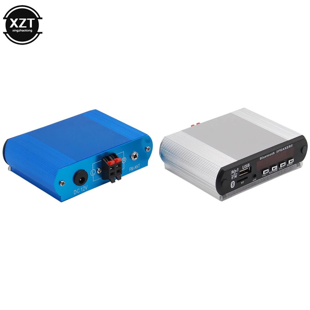 Bluetooth-плеер MP3 2*15Вт, синий — фото 1