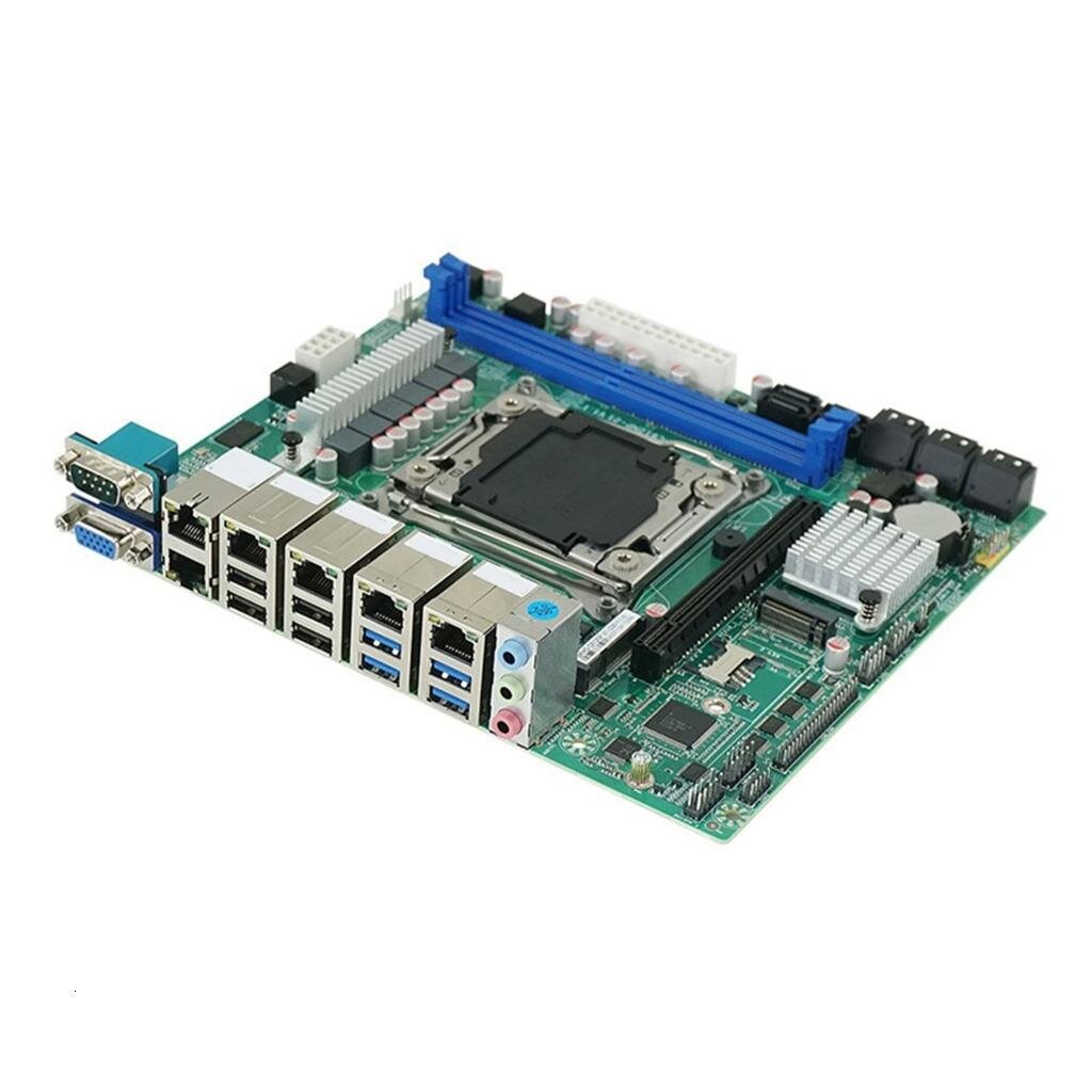 Высокоплотные материнские платы с 6x2.5G портами для NAS и серверов