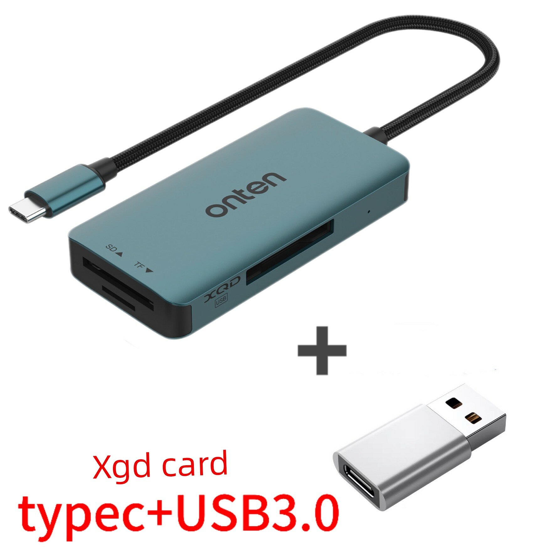 Устройство для чтения карт XQD подходит для карт памяти Sony серии M/G, USB3.0, карт SD Nikon, карт памяти CF для