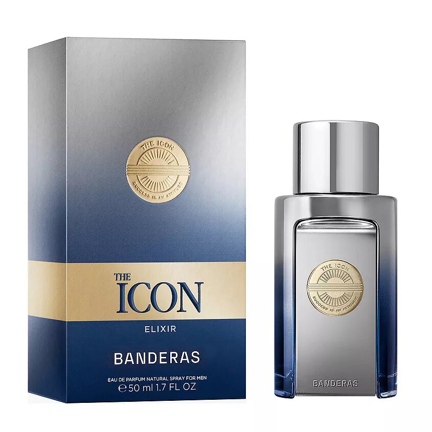 ANTONIO BANDERAS THE ICON ELIXIR EDP Мужская парфюмерная вода 50 ml