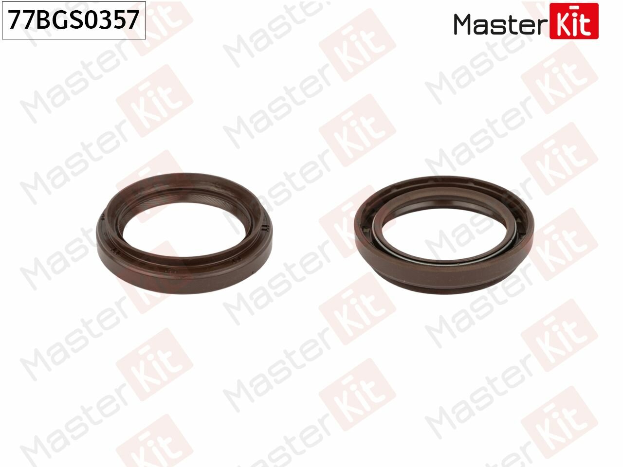 Сальник коленвала передний. Toyota Land, Cruiser, Prado J15Fortuner N15N16 09- 1GD-FTV MasterKit 77BGS0357