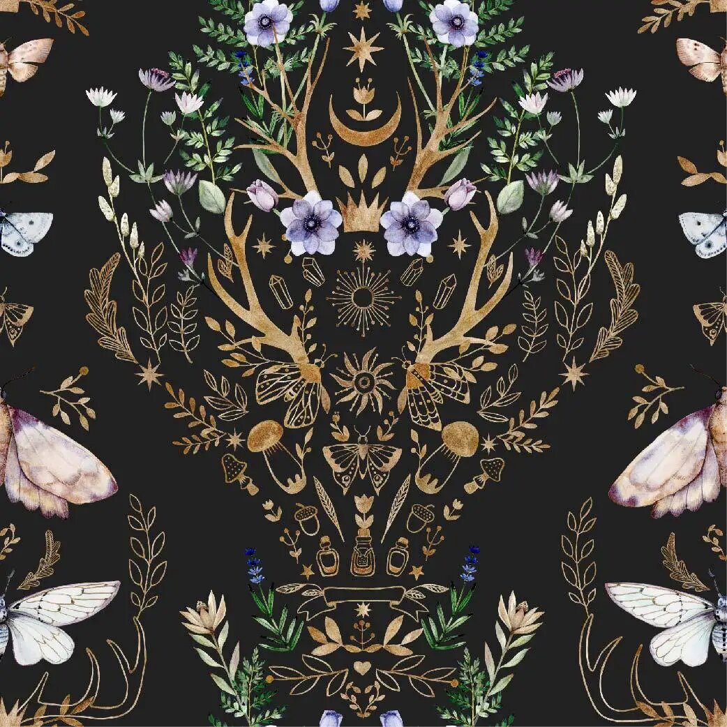 Meihodan готические виниловые обои для ванной комнаты 3mx45cm