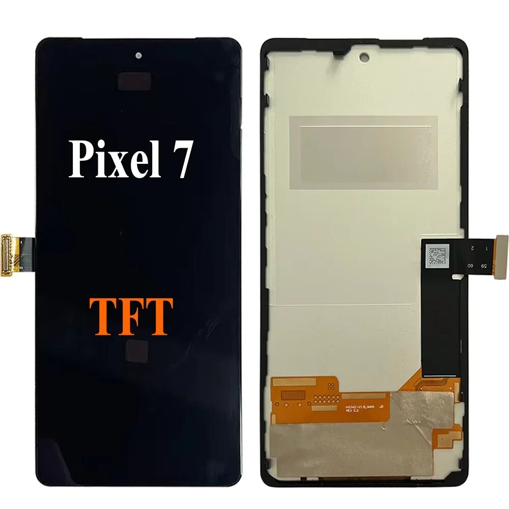 TFT-экран для Google Pixel 6, ЖК-дисплей для Pixel 7, сенсорный экран для Pixel 5, ЖК-экран, запасные части