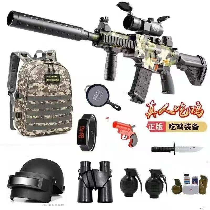 Мягкострельный пистолет M4, полный комплект оборудования PUBG 98K