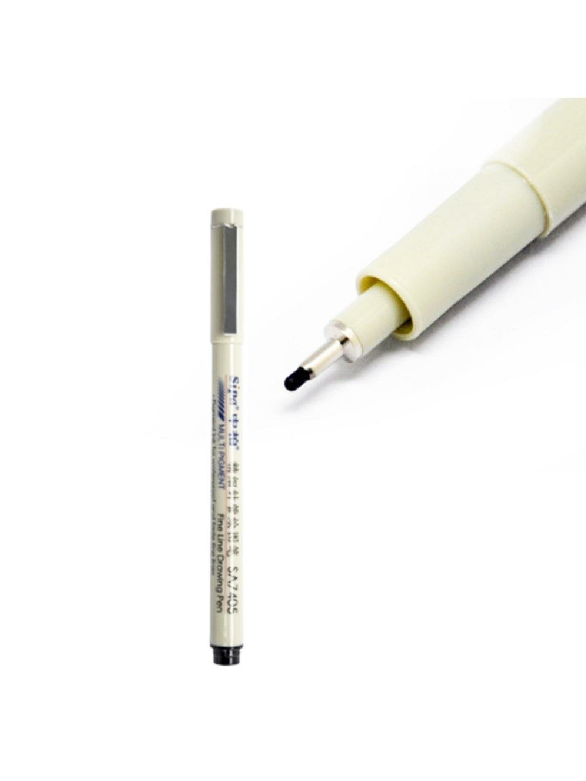 Прецизионные черные микроручки Fineliner Ink, водонепроницаемые ручки для рисования комиксов