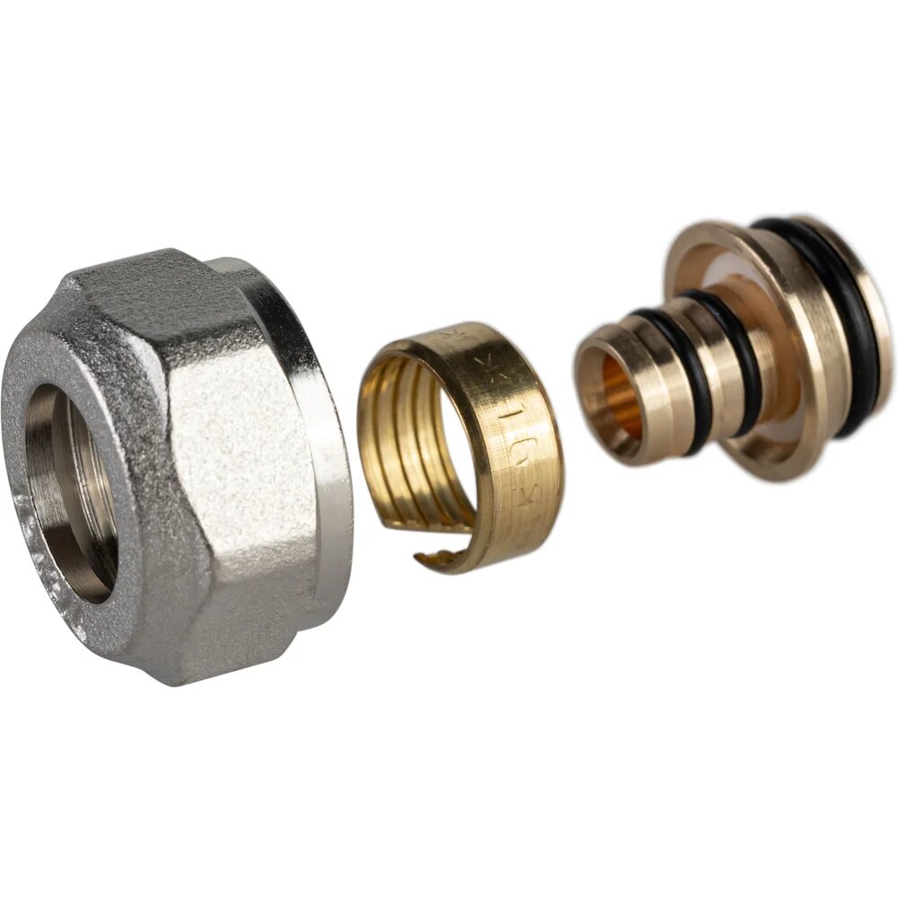 Евроконус K-FLEX SOLID 16x3/4" R86MLAA1A01000 латунный корпус с нержавеющей сталью, высокое рабочее давление — фото 1