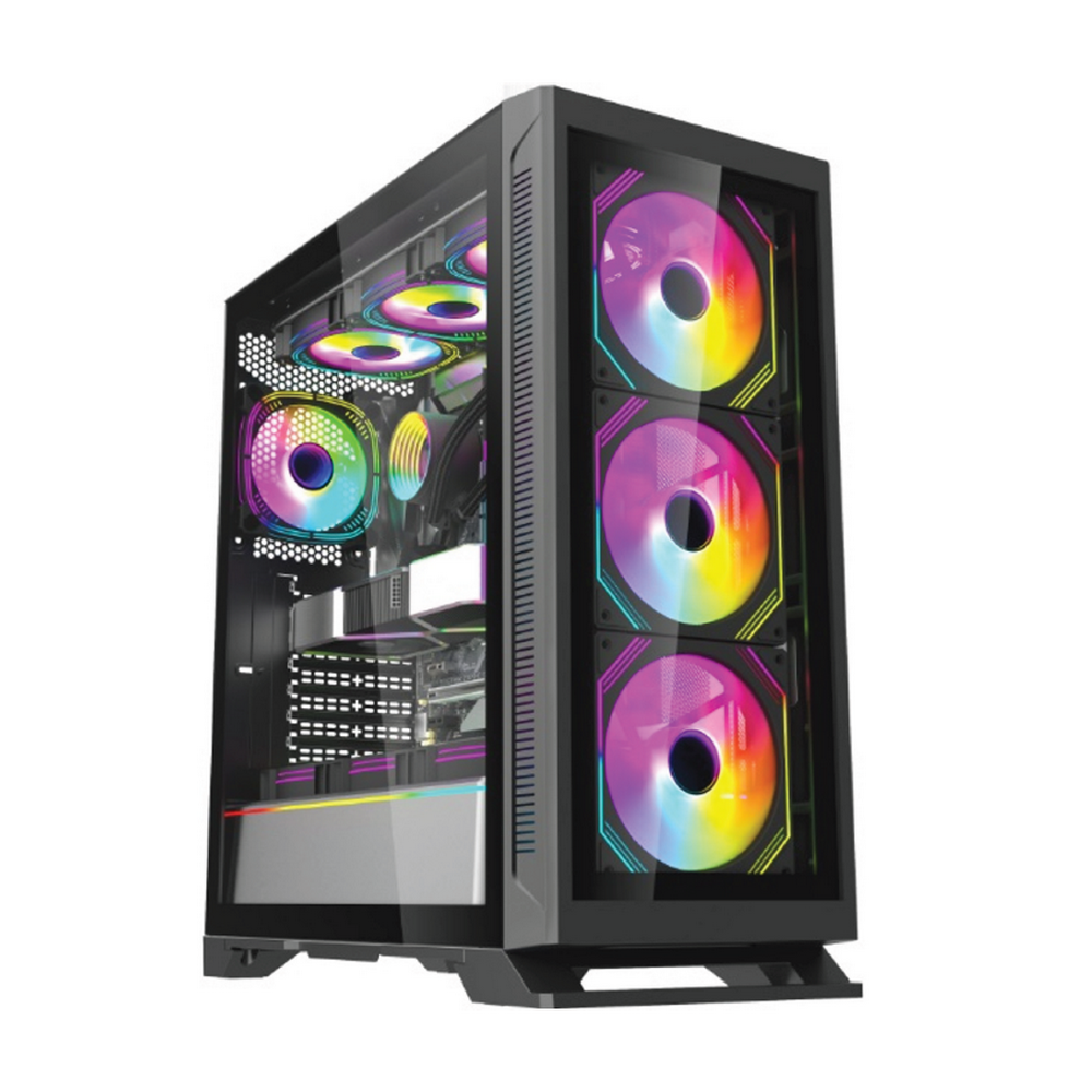 Корпус для ПК Forza FZ-G901, Full Tower, E-ATX, Черный (FZ-G901)