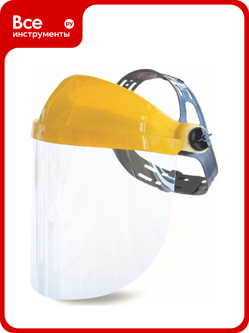 Защитный щиток с наголовным креплением РОСОМЗ НБТ1 визион start 413140