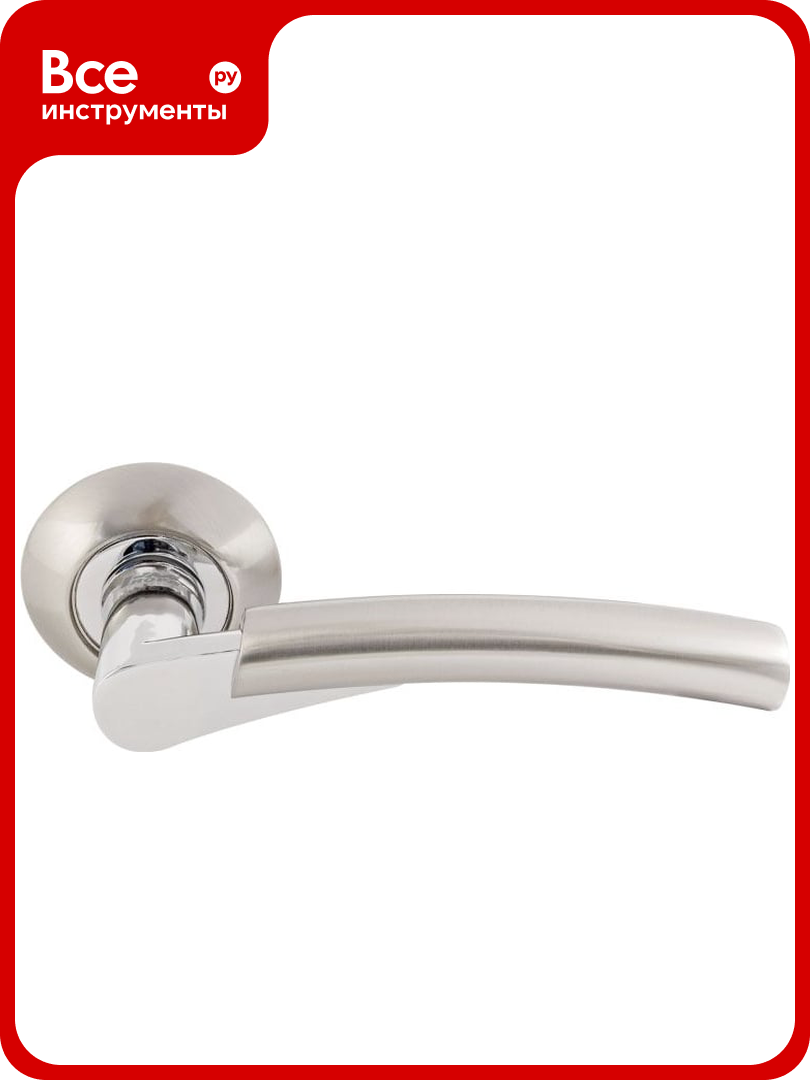 Дверная ручка нора-м 99А AL мат. хром 15297