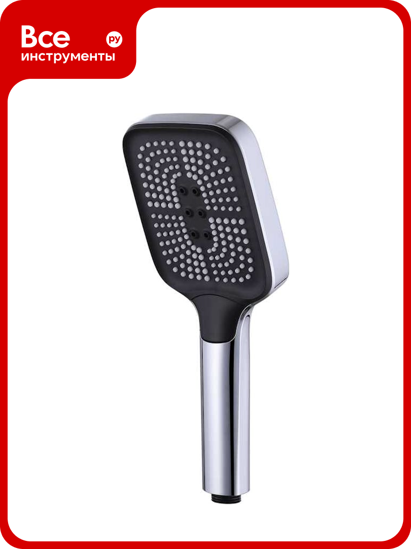 Лейка душевая Elghansa 3 режима, 100 мм, силиконовые форсунки PK-045